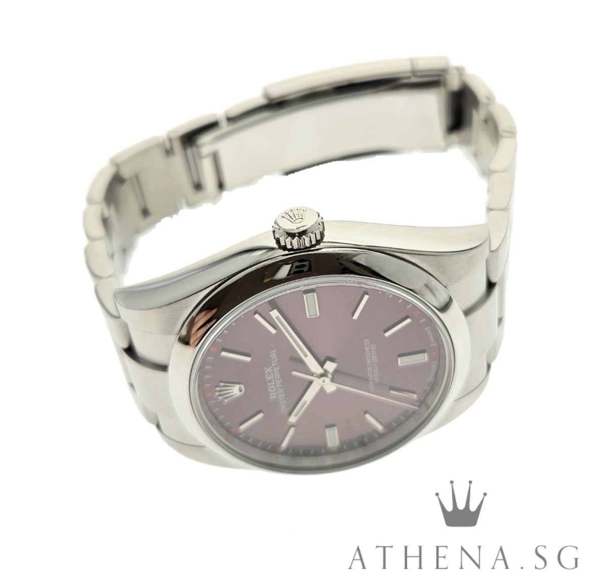 LIKE NEW!! ROLEX MEN OYSTER PERPETUAL "AN" SERIES 39MM "GRAPE INDEX ...