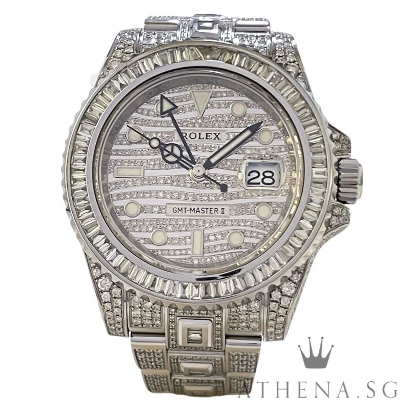 ROLEX OYSTER PERPETUAL DATE GMT MASTER II “AN” SERIES “FULL CUSTOM ...